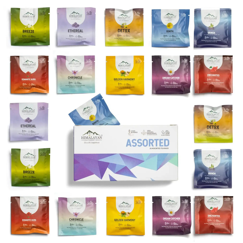 Pyramid Tea - 20 Varieties in One Box – Himalayan Forest
