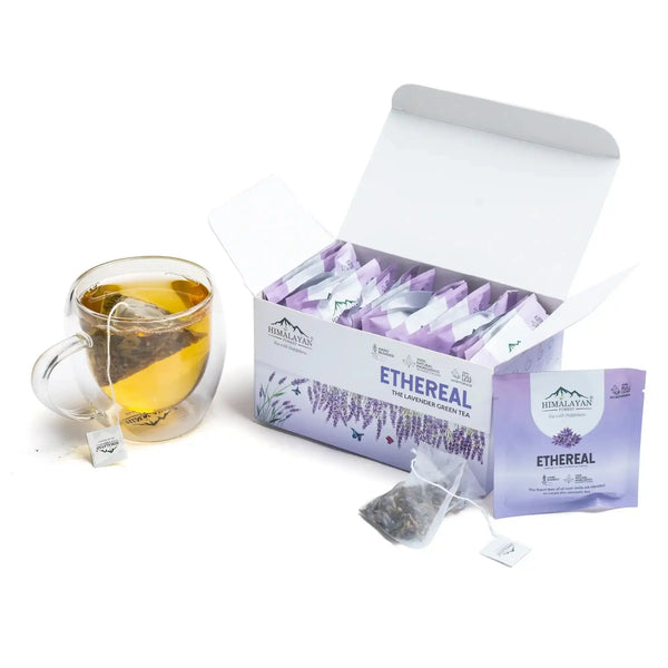 Himalayan Forest Ethereal |Lavender Green Pyramid Tea Bags